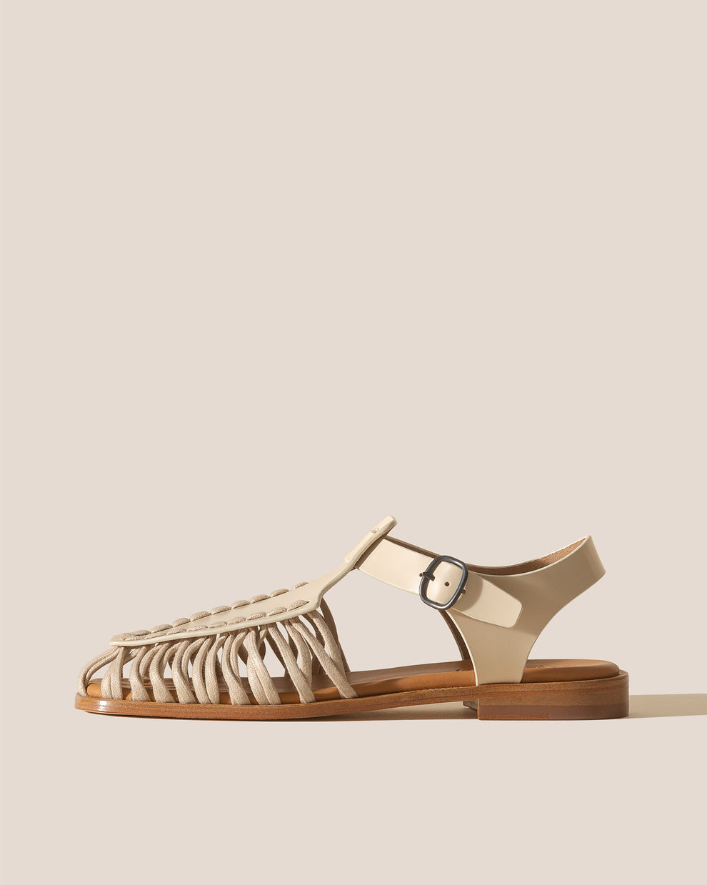 ALARO - Square-Toe T-bar Sandal – Hereu Studio
